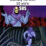 skelator saying something funny then running away Meme Generator - Imgflip