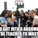 Everyone looking at you. Meme Generator - Imgflip