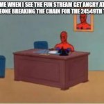 Spiderman Computer Desk Meme Generator - Imgflip
