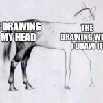 Horse Drawing Meme Generator - Imgflip
