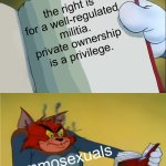 Angry Tom Reading Book Blank Template - Imgflip