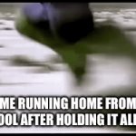 Hulk Run Blank Template - Imgflip