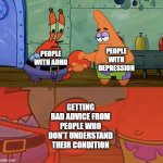 Patrick and Mr Krabs handshake Meme Generator - Imgflip