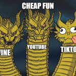 Three-headed Dragon Meme Generator - Imgflip