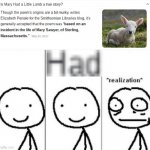 Realization Meme Generator - Imgflip