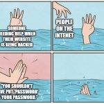 High five drown Meme Generator - Imgflip