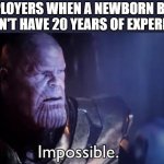 Thanos Impossible Meme Generator - Imgflip