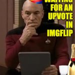 picard thinking Meme Generator - Imgflip