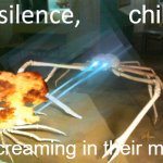 Silence Crab Meme Generator - Imgflip