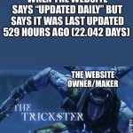 The Trickster Meme Generator - Imgflip