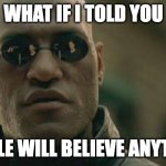 Matrix Morpheus Meme Generator - Imgflip