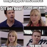 You guys are getting paid template Meme Generator - Imgflip