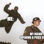 Soldier jump spetznaz Meme Generator - Imgflip