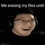 Markiplier shocked Blank Template - Imgflip