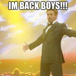 Tony Stark success Meme Generator - Imgflip