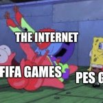 Mr. Krabs Choking Patrick Meme Generator - Imgflip