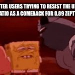 SpongeBob resisting the urge to Blank Template - Imgflip