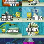 Spongebob shows Patrick Garbage Meme Generator - Imgflip