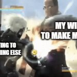 MGR Raiden punching Armstrong Blank Template - Imgflip