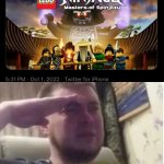 Crying salute Meme Generator - Imgflip