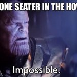 Thanos Impossible Meme Generator - Imgflip