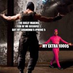 Pink Guy vs Bane Meme Generator - Imgflip