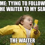 girl running Meme Generator - Imgflip