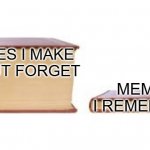 Big book small book Meme Generator - Imgflip