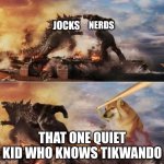 Godzilla vs Kong vs Cheems Meme Generator - Imgflip