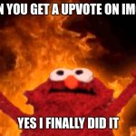 elmo fire Meme Generator - Imgflip