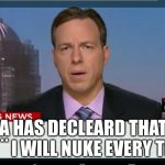 cnn breaking news template Meme Generator - Imgflip