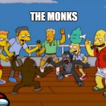 Simpsons Monkey Fight Meme Generator - Imgflip