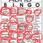 adhd bingo Meme Generator - Imgflip