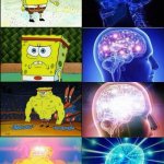 Increasingly buff spongebob Meme Generator - Imgflip