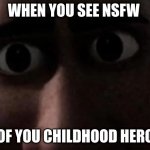 Titan stare Meme Generator - Imgflip