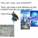 "Hey, Can I Copy Your Homework?" Meme Generator - Imgflip