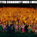 Simpsons Angry Mob Blank Template - Imgflip