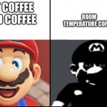 Happy mario Vs Dark Mario Meme Generator - Imgflip