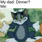 Tom Shrugging Meme Generator - Imgflip