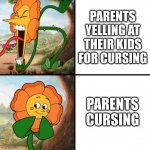 angry flower Meme Generator - Imgflip