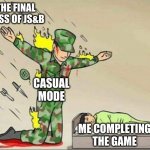 Soldier protecting sleeping child Meme Generator - Imgflip