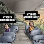 two guys on a bus Meme Generator - Imgflip