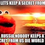 elmo nuclear explosion Meme Generator - Imgflip