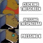 Tuxedo Winnie the Pooh (3 panel) Meme Generator - Imgflip