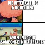 patrick big brain Meme Generator - Imgflip