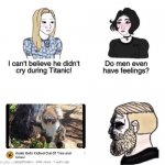 Chad crying Meme Generator - Imgflip