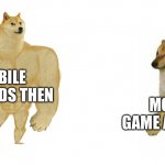 Buff Doge vs Crying Cheems Blank Template - Imgflip