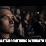 Homelander Watching a Movie Blank Template - Imgflip