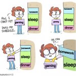 Schedule meme Meme Generator - Imgflip