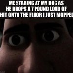 Titan stare Meme Generator - Imgflip